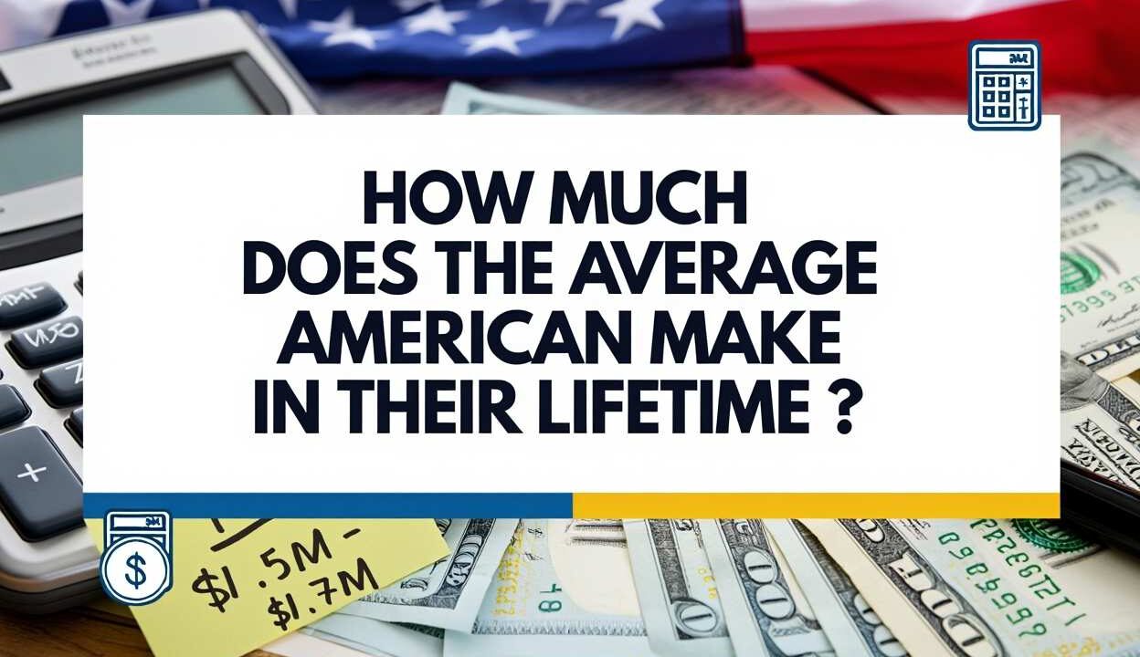 How much does the average American make in their lifetime ...